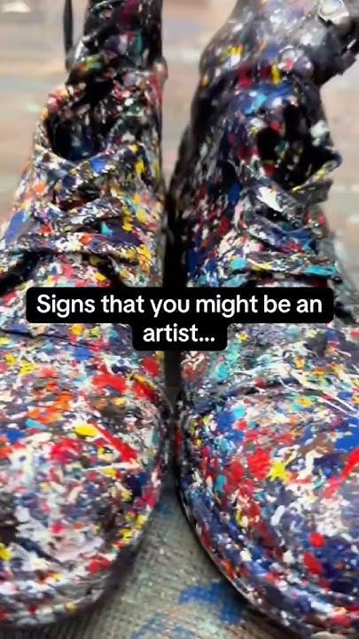 Signs that you might be an artist… 🎨 #artiststudio #artists #painter ...