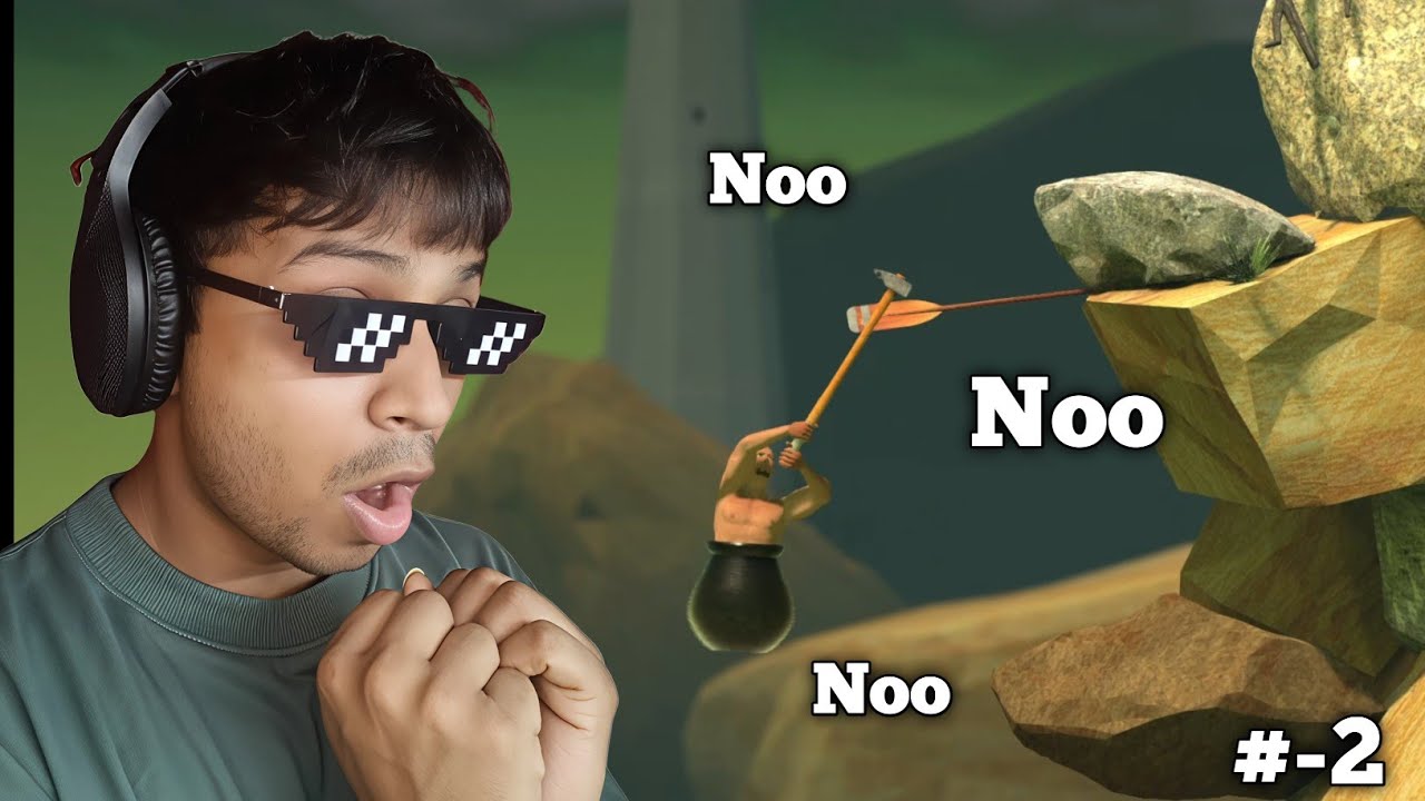 CAN I COMPLETE THIS GAME [ GETTING OVER IT #-2] @TechnoGamerzOfficial ...