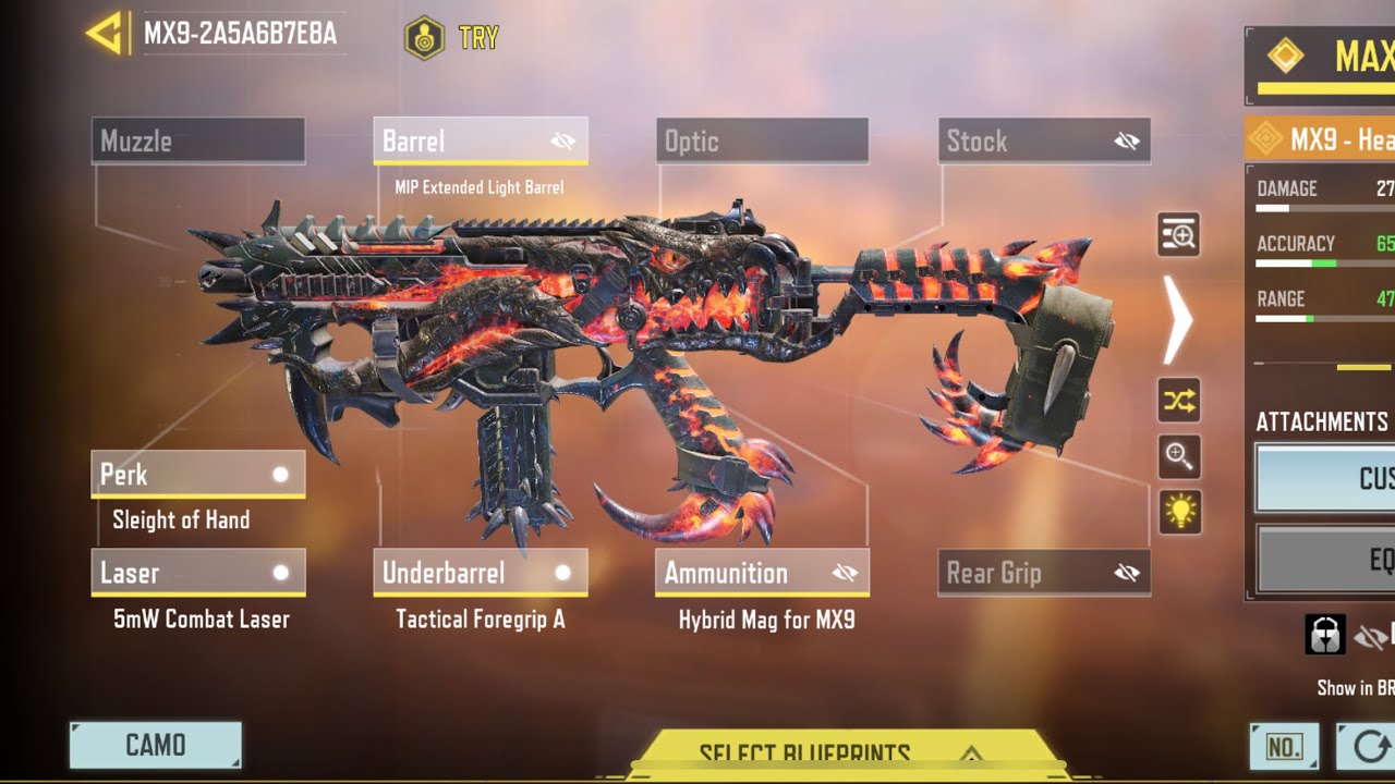 BEST MX9 ATTACHMENT FOR FRONTLINE | BY DARDYL | CALL OF DUTY MOBILE ...