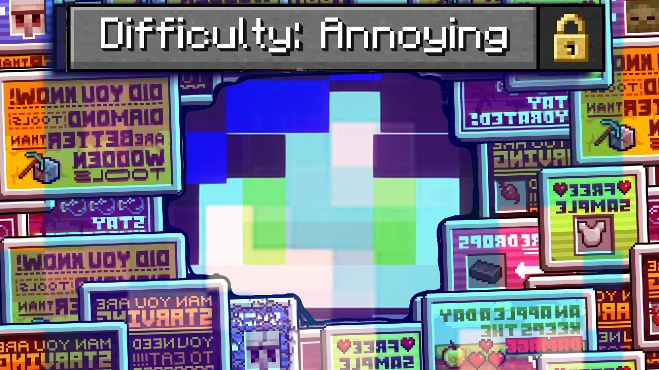 Attempting the MOST ANNOYING Difficulty AGAIN | Minecraft - YouTube
