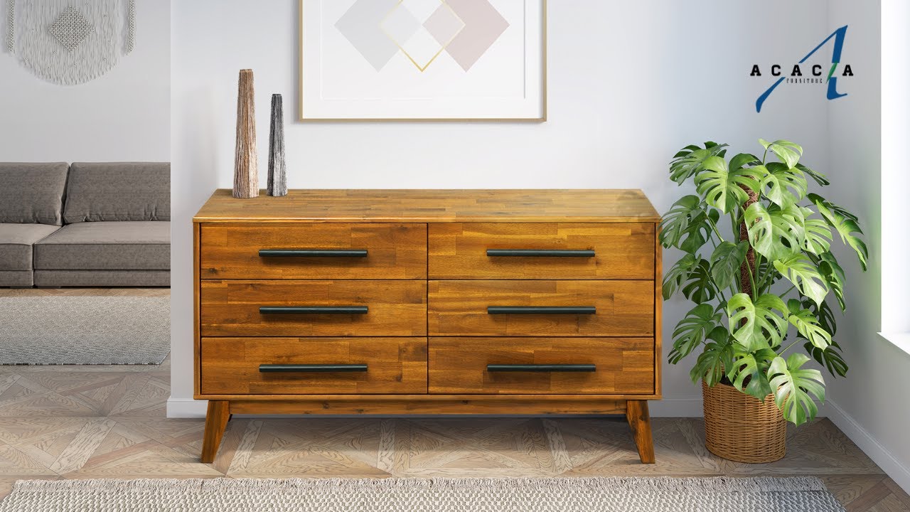 How to Assemble Your Solid Wood Legacy 6-Drawer Dresser | Step-by-Step ...