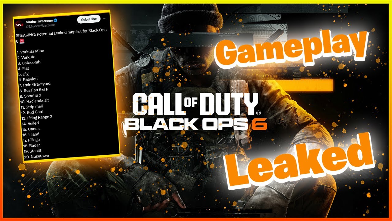 Shocking Bo6 Leak Uncovered - YouTube