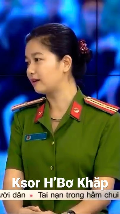 Ksor H’Bơ Khăp, Nữ phó Gđ Công an tỉnh - YouTube