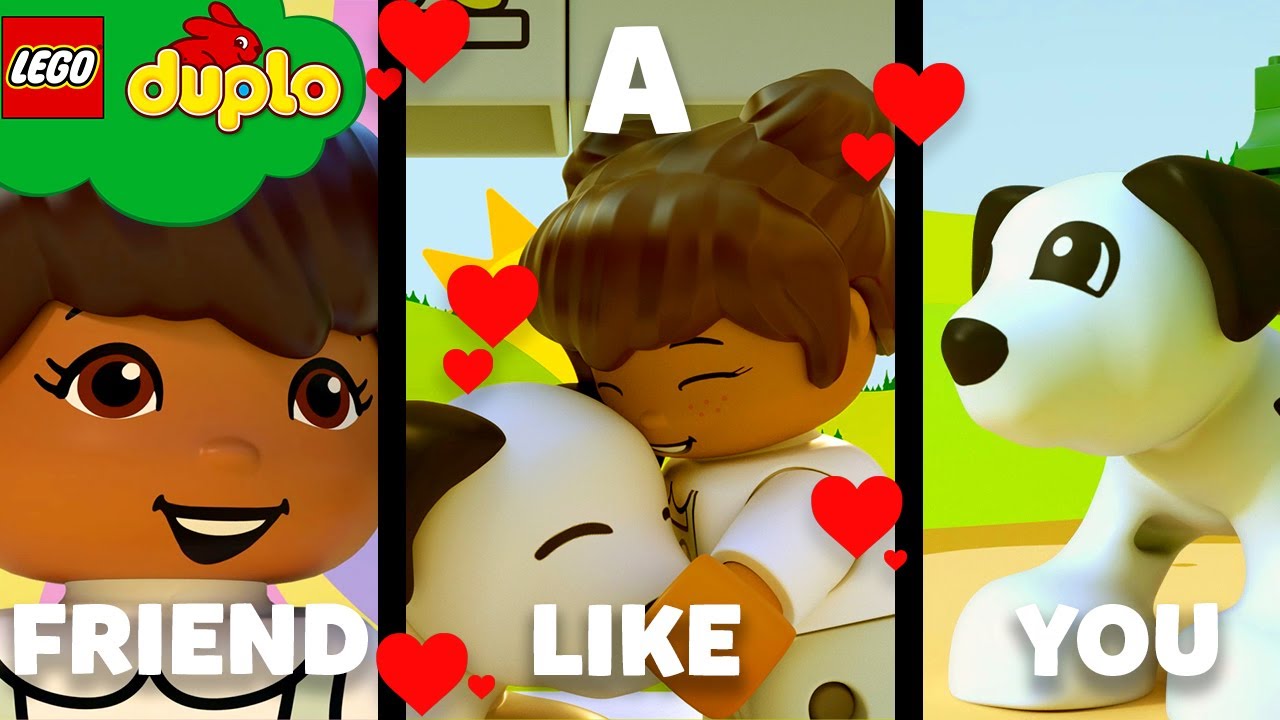 LEGO - A Friend Like You | Sing-along with us! | LEGO DUPLO | Kids ...