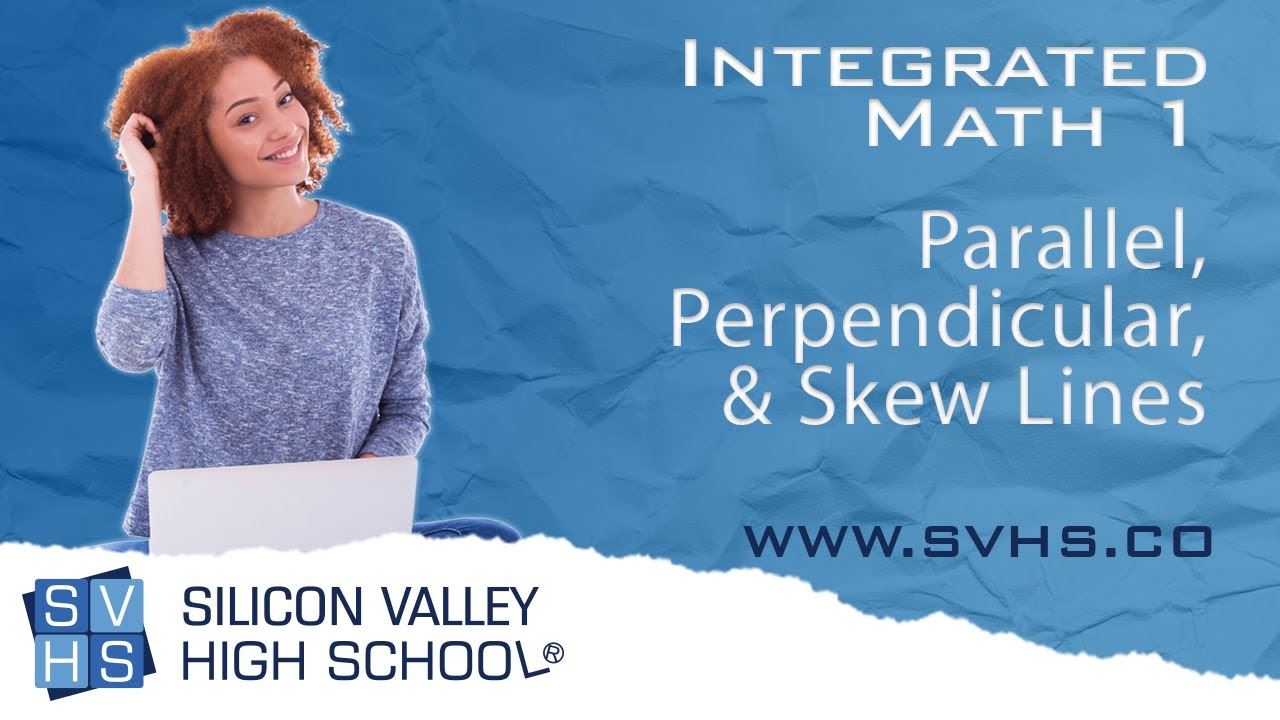 Parallel, Perpendicular, & Skew Lines - YouTube