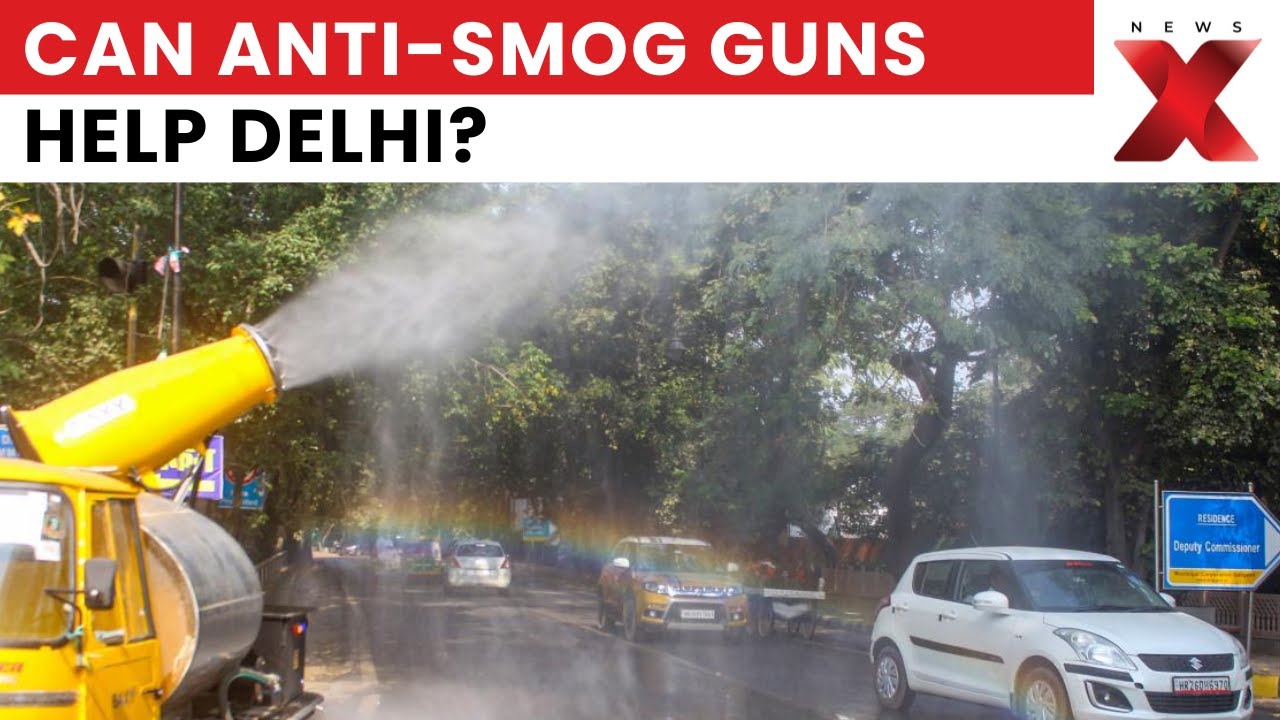 Delhi Deploys Anti-Smog Guns Amid Very Poor Air Quality, Dust ...