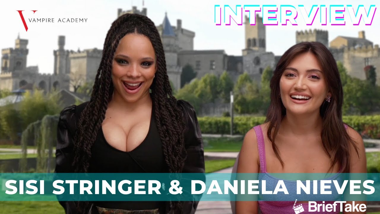 'Vampire Academy's Sisi Stringer & Daniela Nieves talk Rose & Lissa scenes - YouTube