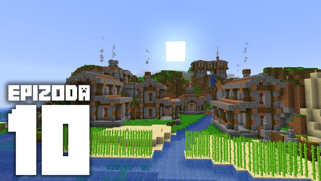 Minecraft Let's Play 1.15 | Ep 10 | Vesnice dokončena + SAVE - YouTube