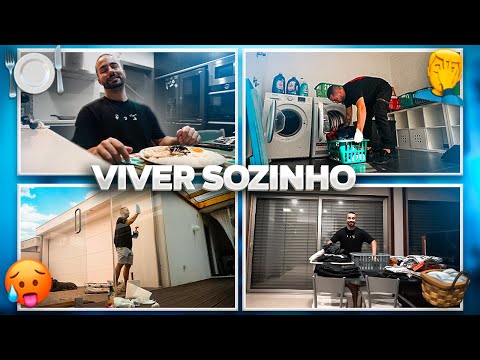 A MINHA ROTINA A VIVER SOZINHO !