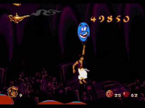 Aladdin 1993 Level 8 Inside The Lamp - YouTube