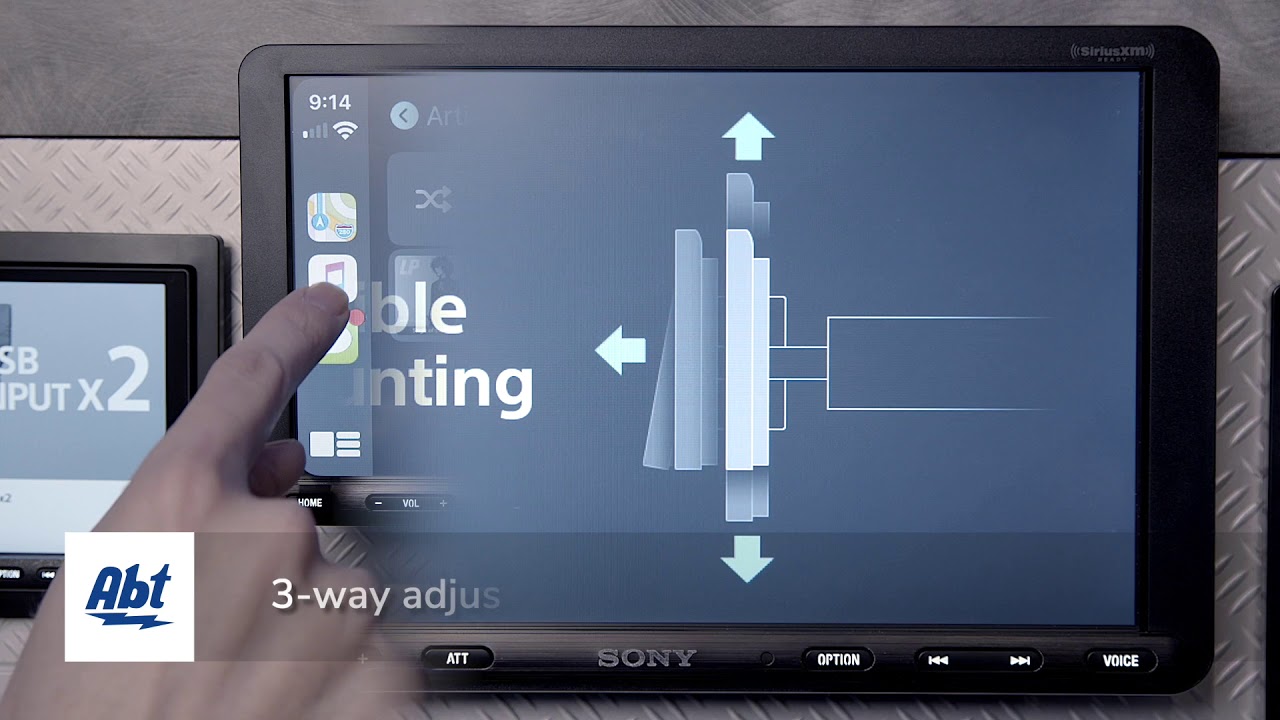Sony XAV-AX8000 Car Media Receiver Features - YouTube