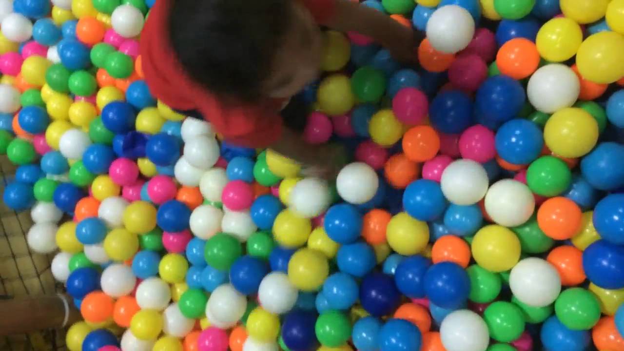 Gril play in kid play ground - YouTube