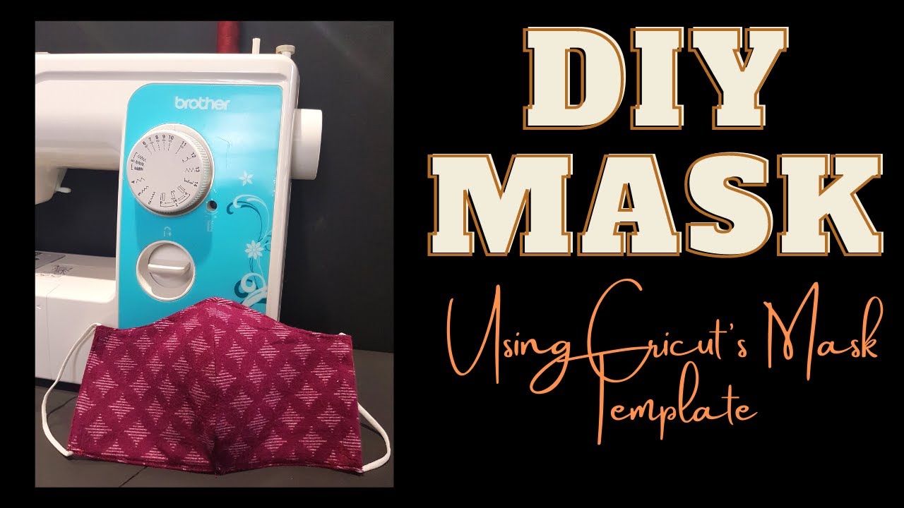How to design your own mask (using Cricut Mask Template) - YouTube