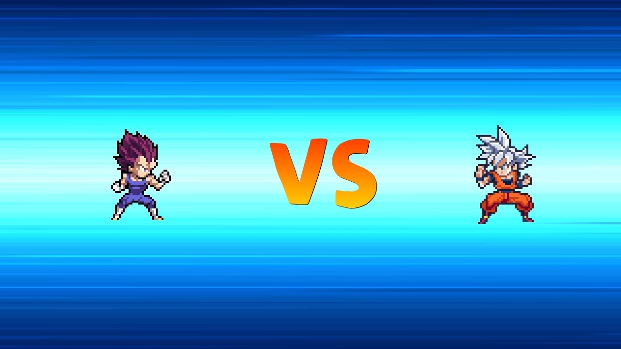 (Vegeta Ultra Ego vs Goku Ultra Instinto Dominado) Power Warriors - YouTube