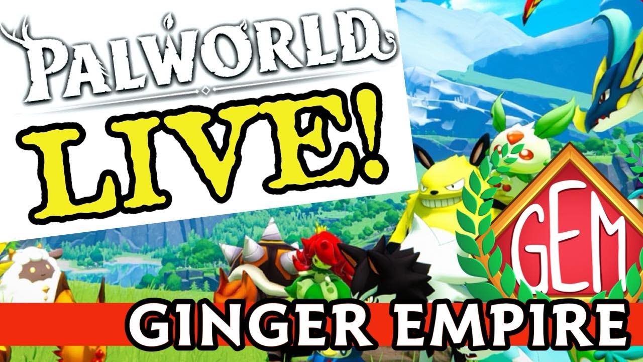 Palworld Live! Power Level Time! - YouTube