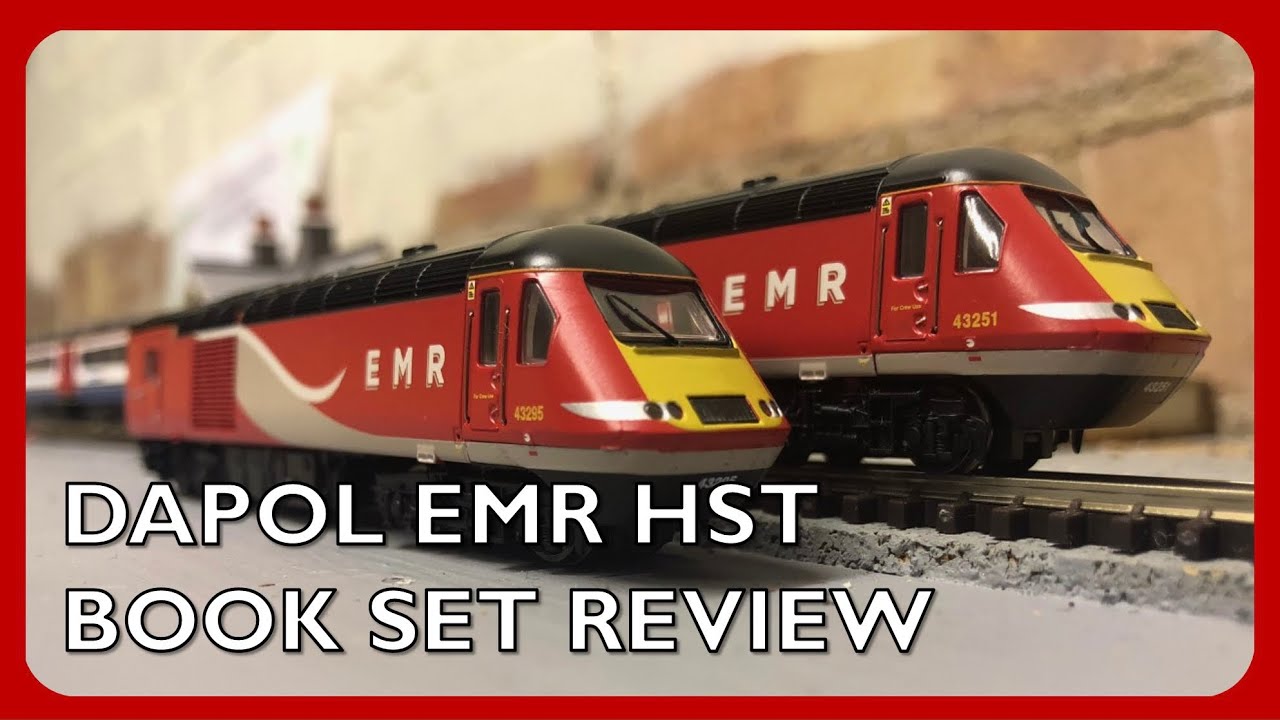 Dapol EMR HST Book Set Review | N gauge - YouTube