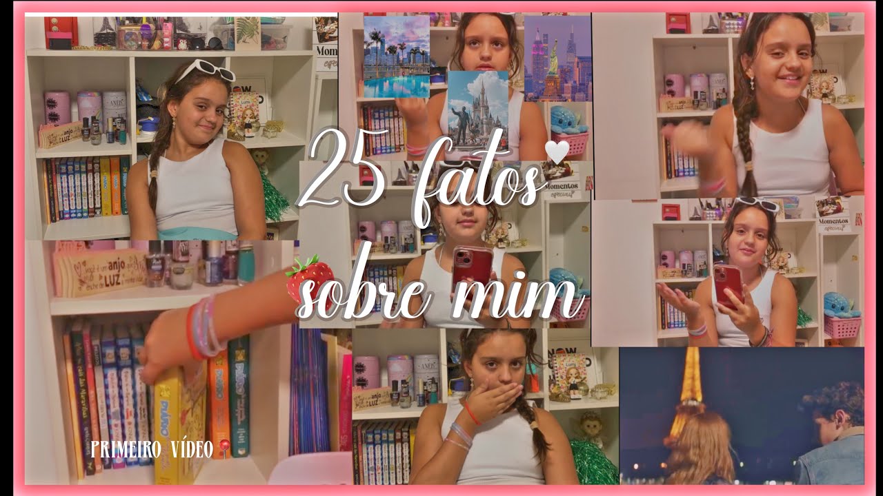 25 fatos sobre mim! -lu Ribeiro - YouTube