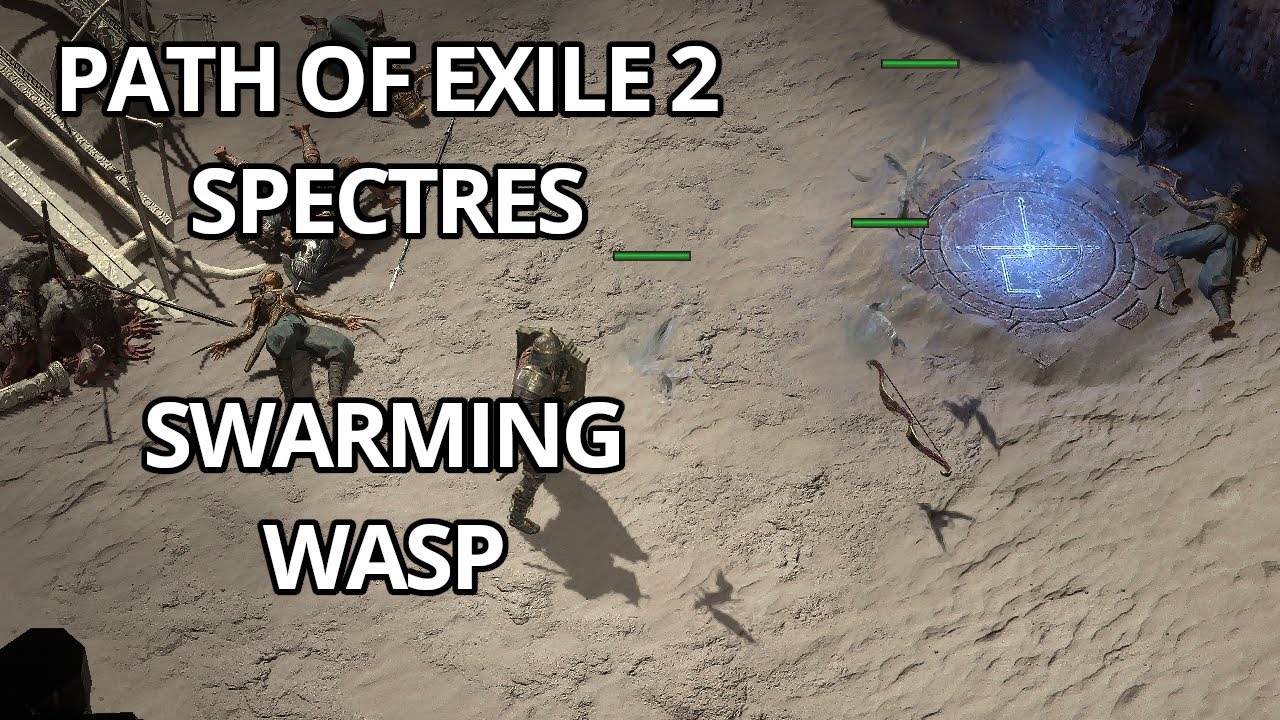 Path Of Exile 2 Spectres 0.3.0c Act4 - Swarming Wasp - Melee Attacker ...