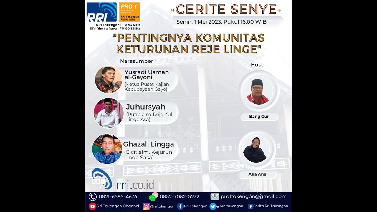 CERITE SENYE ( SENIN 01 MEI 2023 )|| - YouTube