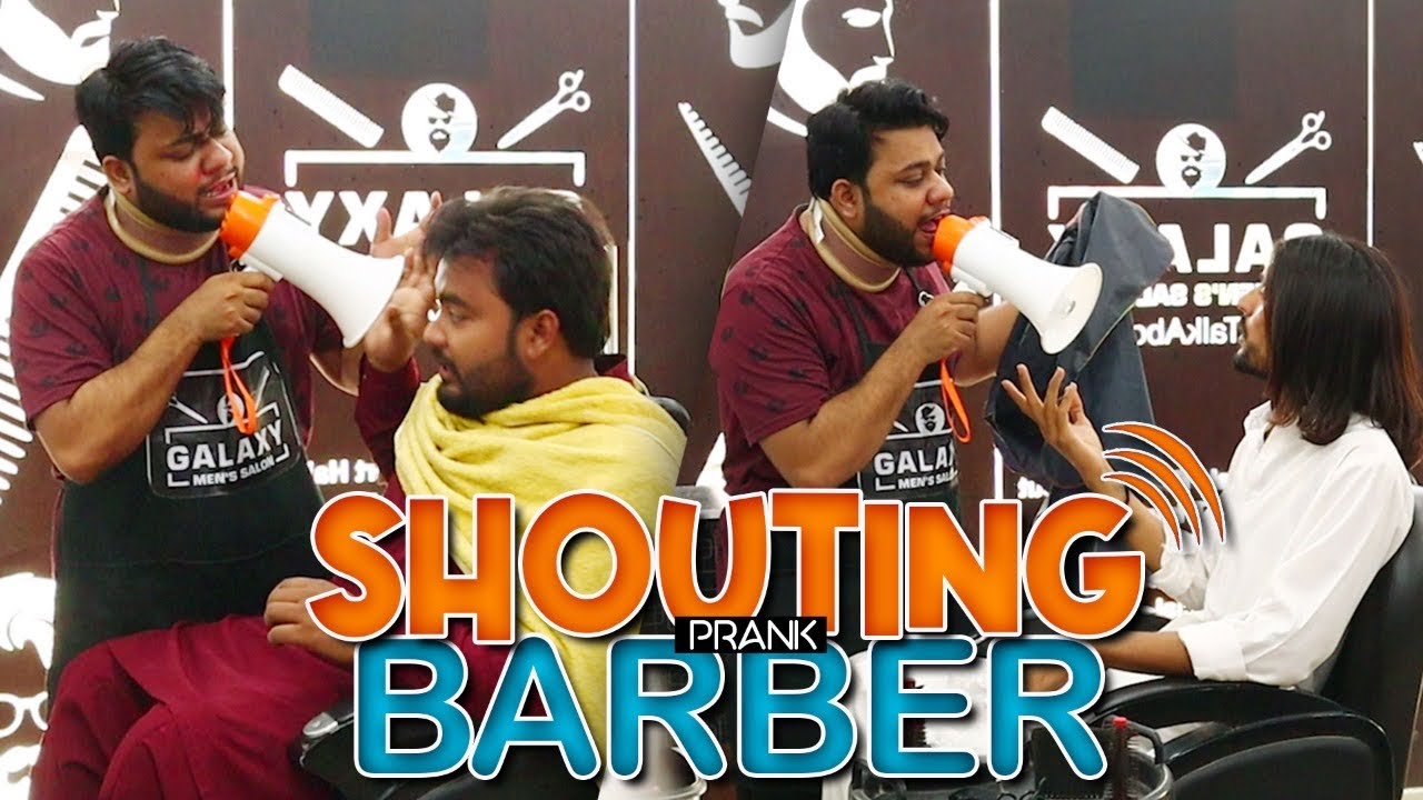| Shouting Barber Prank | By Nadir Ali in | P4 Pakao | 2021 - YouTube