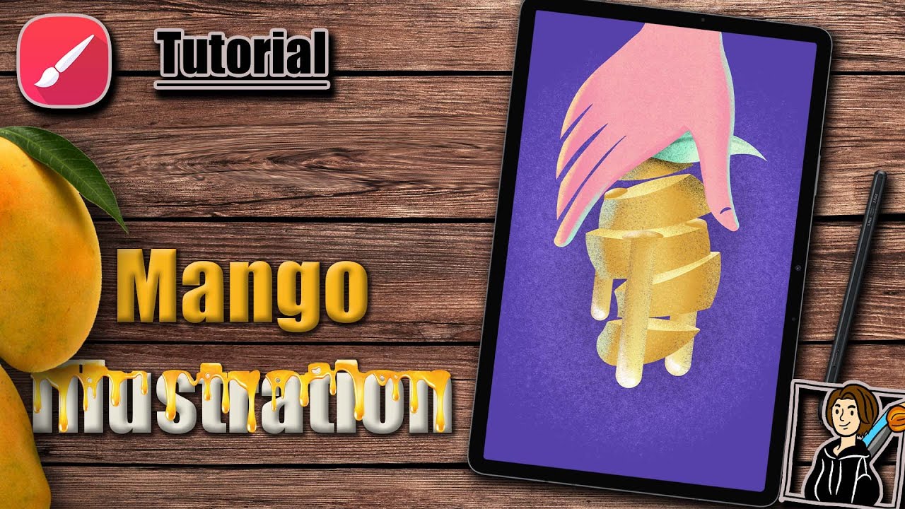 Try this Mango Illustration | for Beginners | full tutorial | Infinite ...