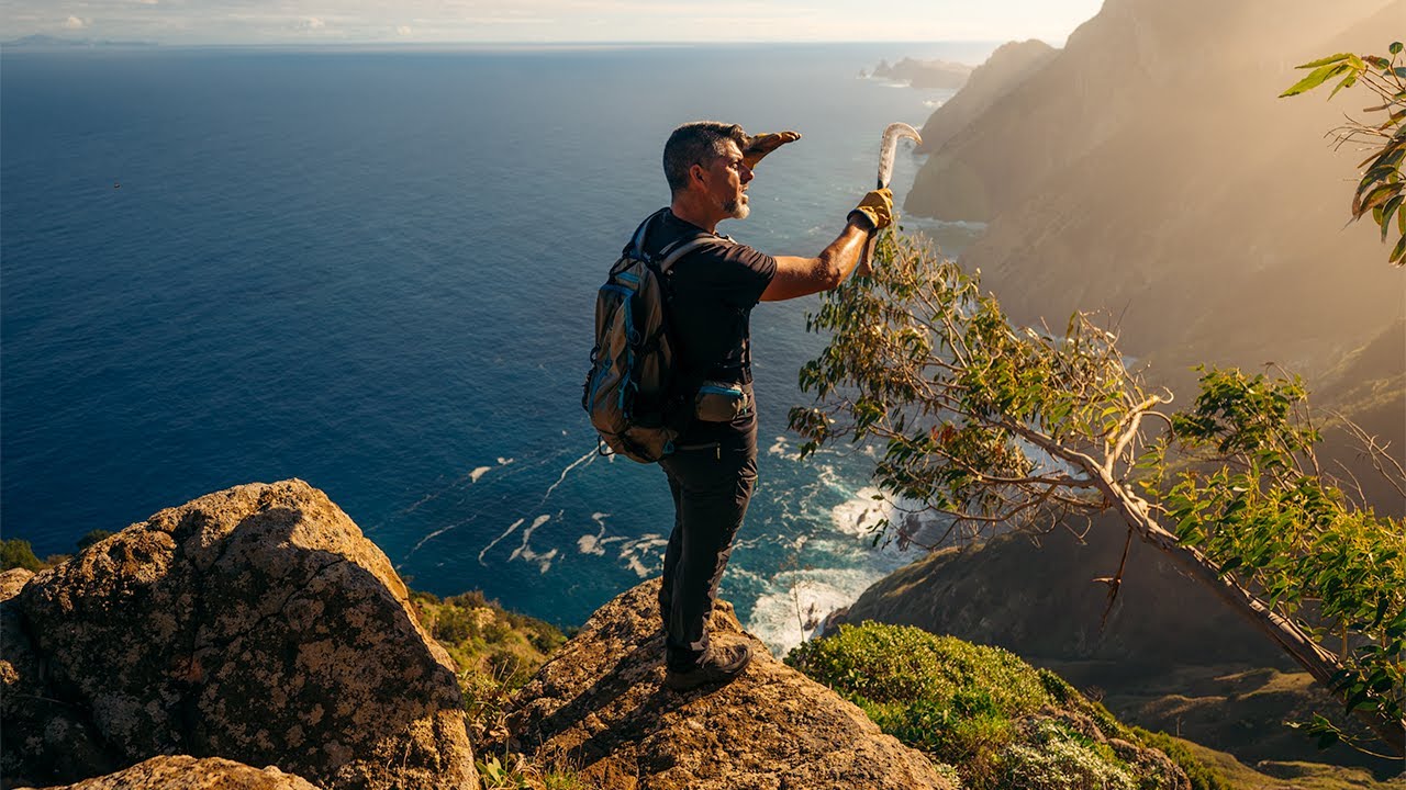 Crazy Hike on Madeira with a Pro Mountain Guide - YouTube