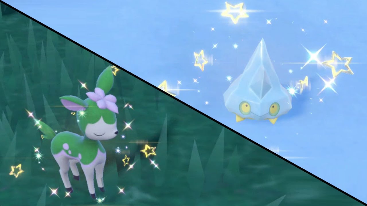 LIVE! Shiny Deerling and Shiny Bergmite in Pokemon Violet!!! - YouTube