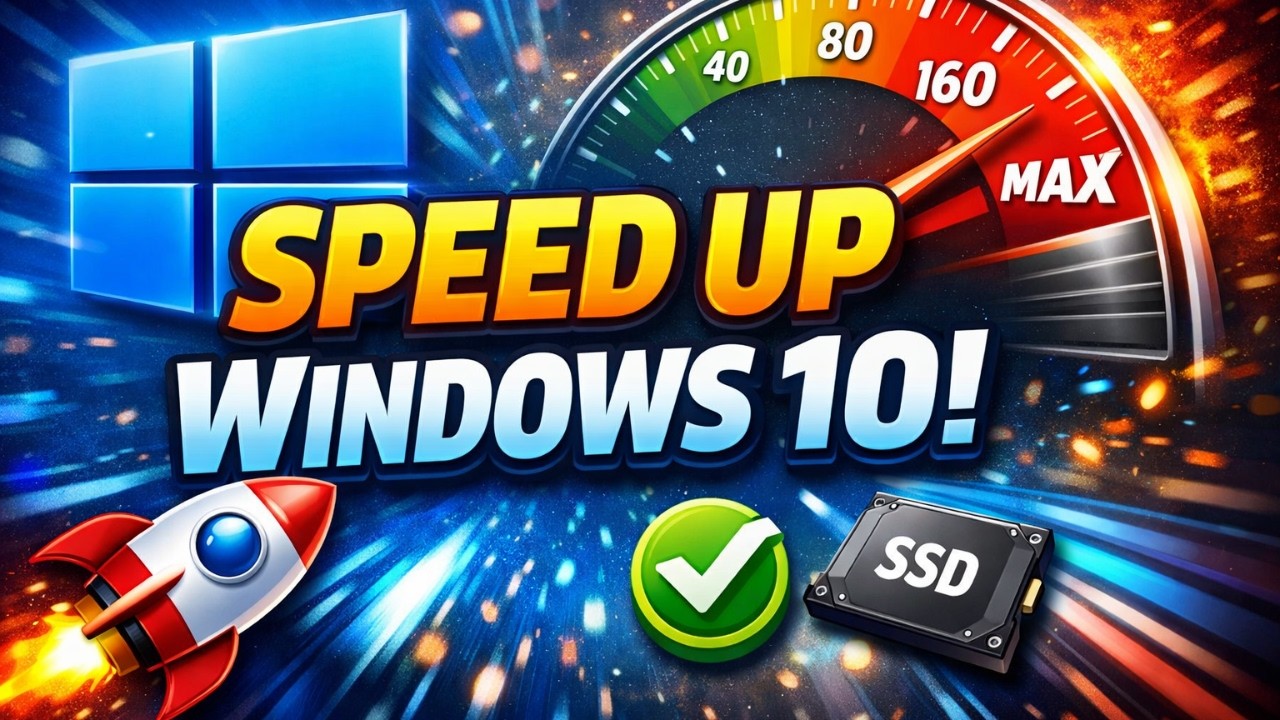 Speed Up Your Windows 10 PC 🚀 | Boost Performance Fast #windows10 # ...