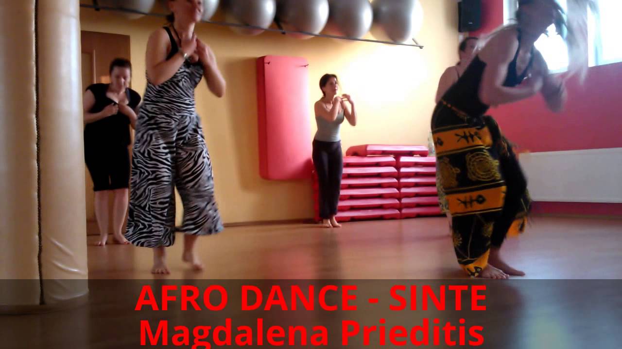Magdalena Prieditis - AFRO DANCE Sinte - YouTube