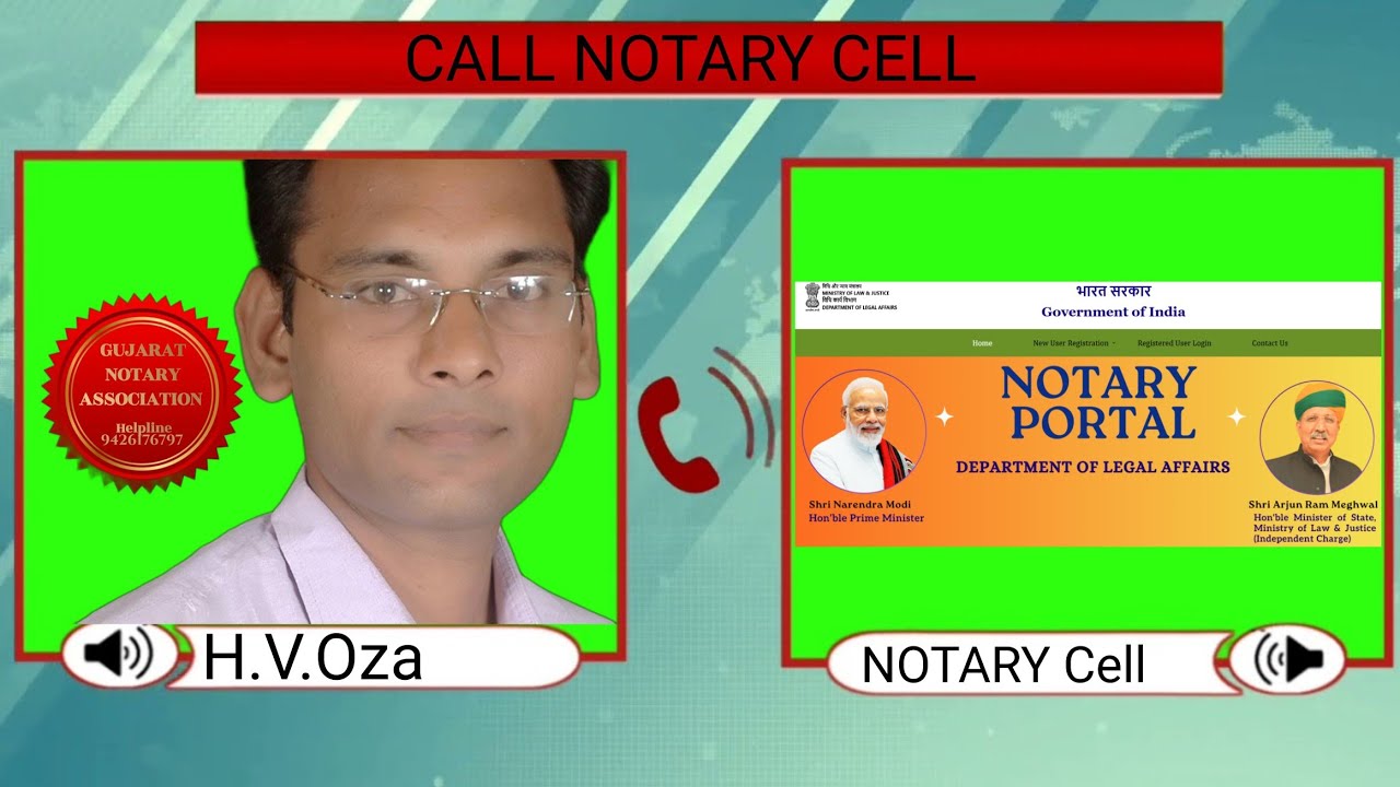 CALL to NOTARY CELL for ISSUE of COP - YouTube