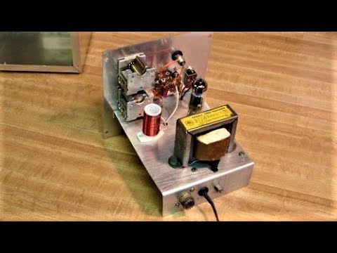 Grant’s One-Tube Ham Radio Transmitter - YouTube