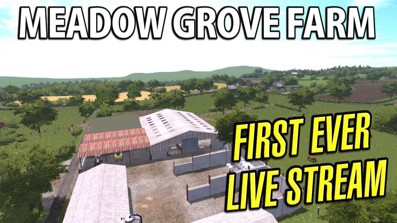 Farming Simulator 17 | Meadow Grove Farm - Episode 1 - YouTube