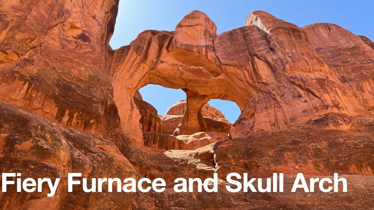 Fiery Furnace and Skull Arch FULL HIKE See What it's Like Self-Guided ...