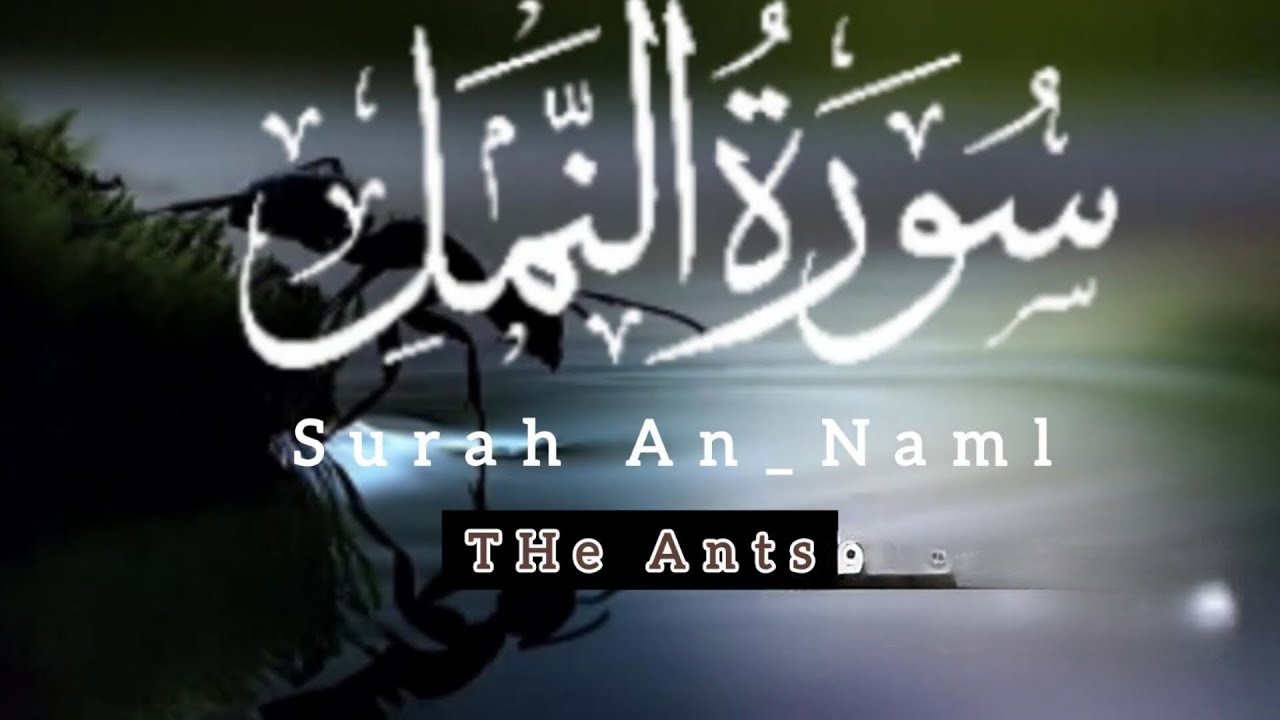 Surah Naml full with text |Imam Sudais Recitation Surah AnNaml |Tilawat ...