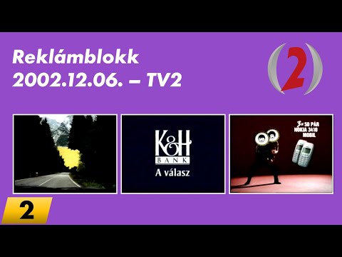 TV2 reklámok (2002. 12. 06.) - YouTube