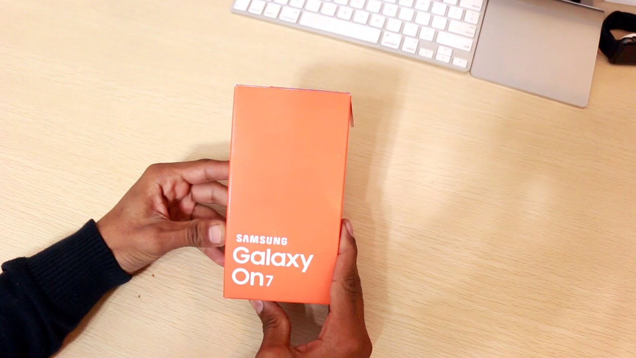 Samsung Galaxy ON7 Unboxing and first look | The Inventar - YouTube