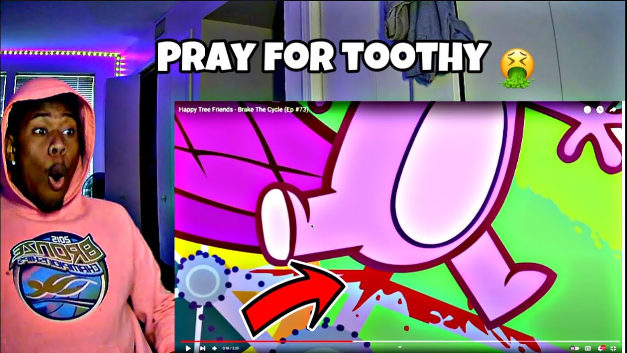 EVERYONE PRAY FOR TOOTHY...🙏🏽💔 Happy Tree Friends - Brake The Cycle ...