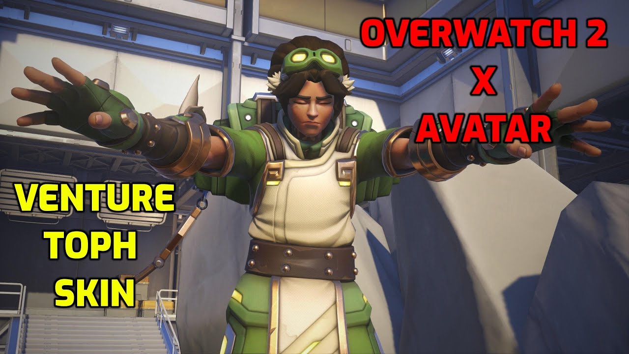 VENTURE TOPH Skin (Avatar: The Last Airbender x Overwatch 2) New Skin ...