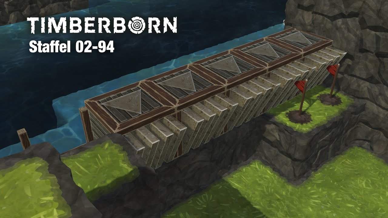 TIMBERBORN 🎡 Protection by automated sluices 🎡 Let's Play - Season 2 ...