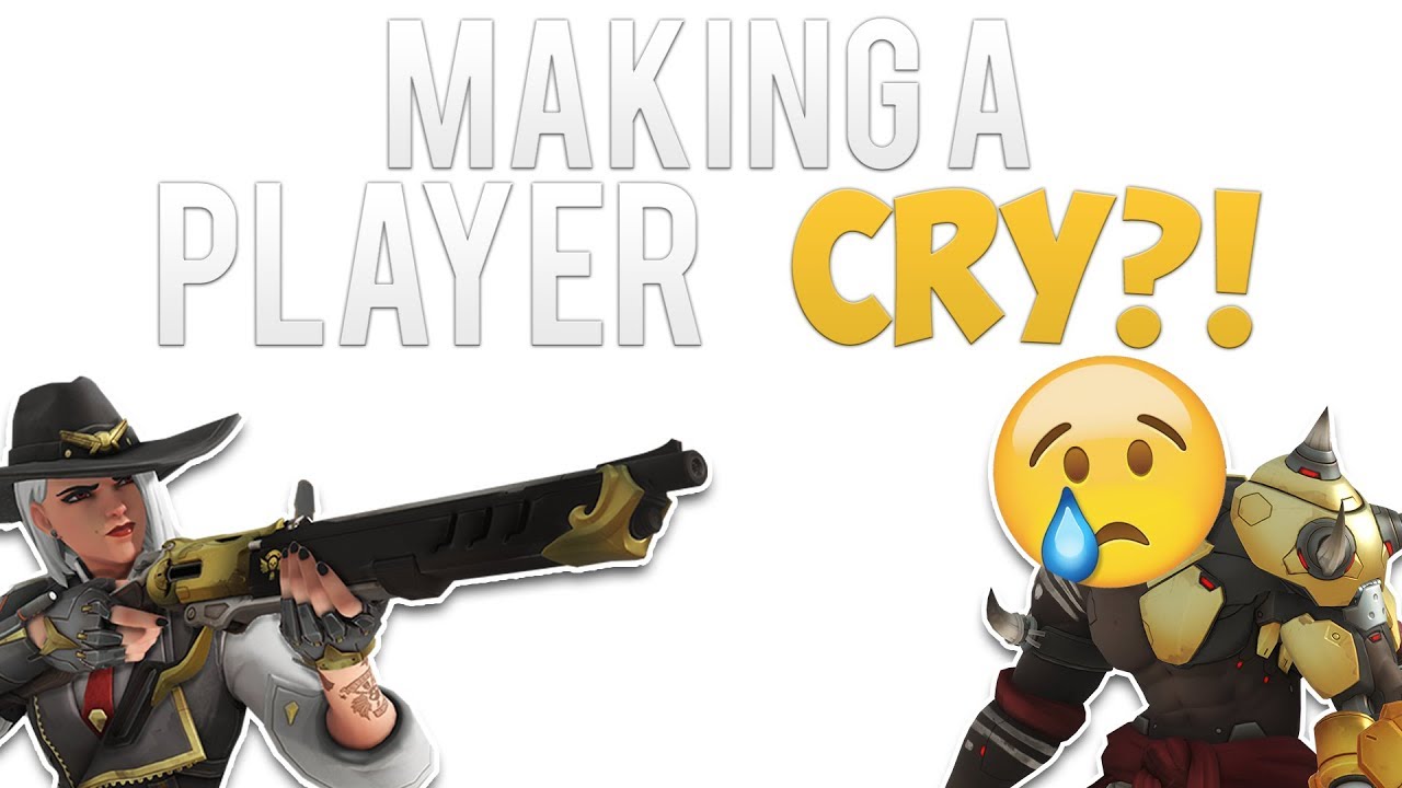 I MADE AN OVERWATCH PLAYER CRY?? (Making an Overwatch Player Cry ...