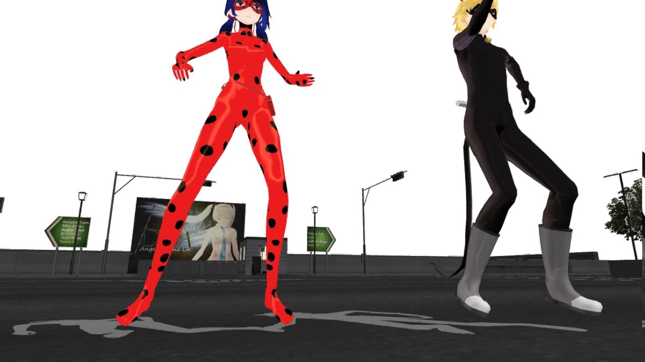 MMD HD Scream Miraculous Ladybug - YouTube