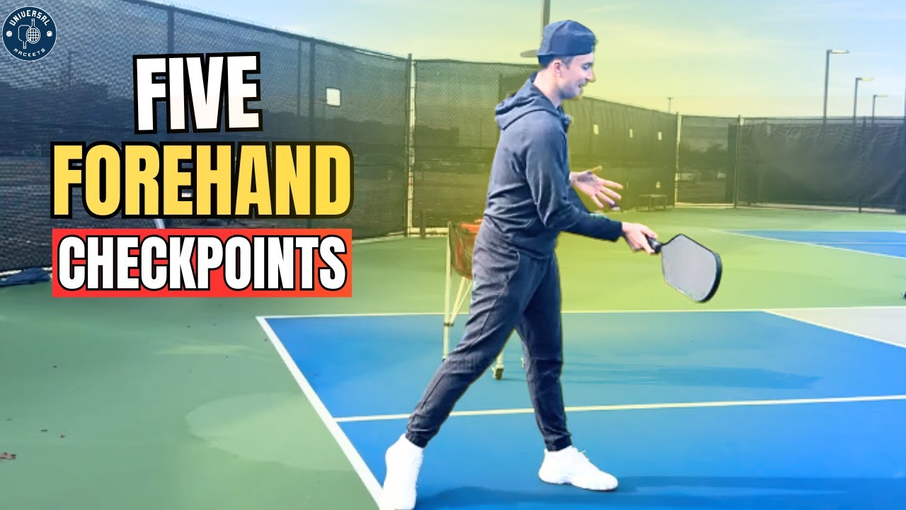 The 5 Checkpoints To An AMAZING Forehand - YouTube