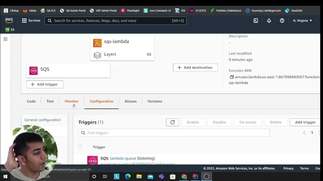 Popular Async Pattern SQS+ Lambda + DLQ (Dead Letter Queue) Python - YouTube
