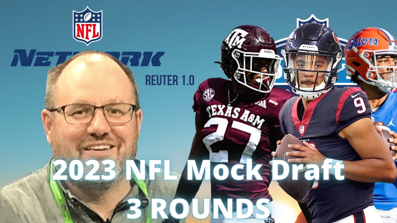 NFL Network 3 Round 2023 NFL Mock Draft | I want to rip my hair out ...