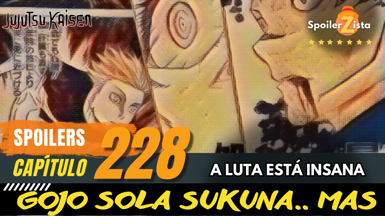 JUJUTSU KAISEN 229 SPOILERS - GOJO ARREBENTA O SUKUNA... MAS... - YouTube