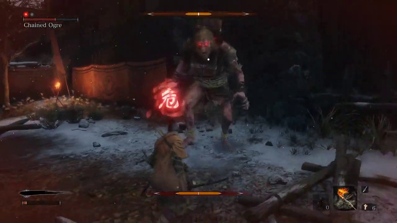 Sekiro: Shadows Die Twice: Beating the Chained Ogre #AndBreathe - YouTube
