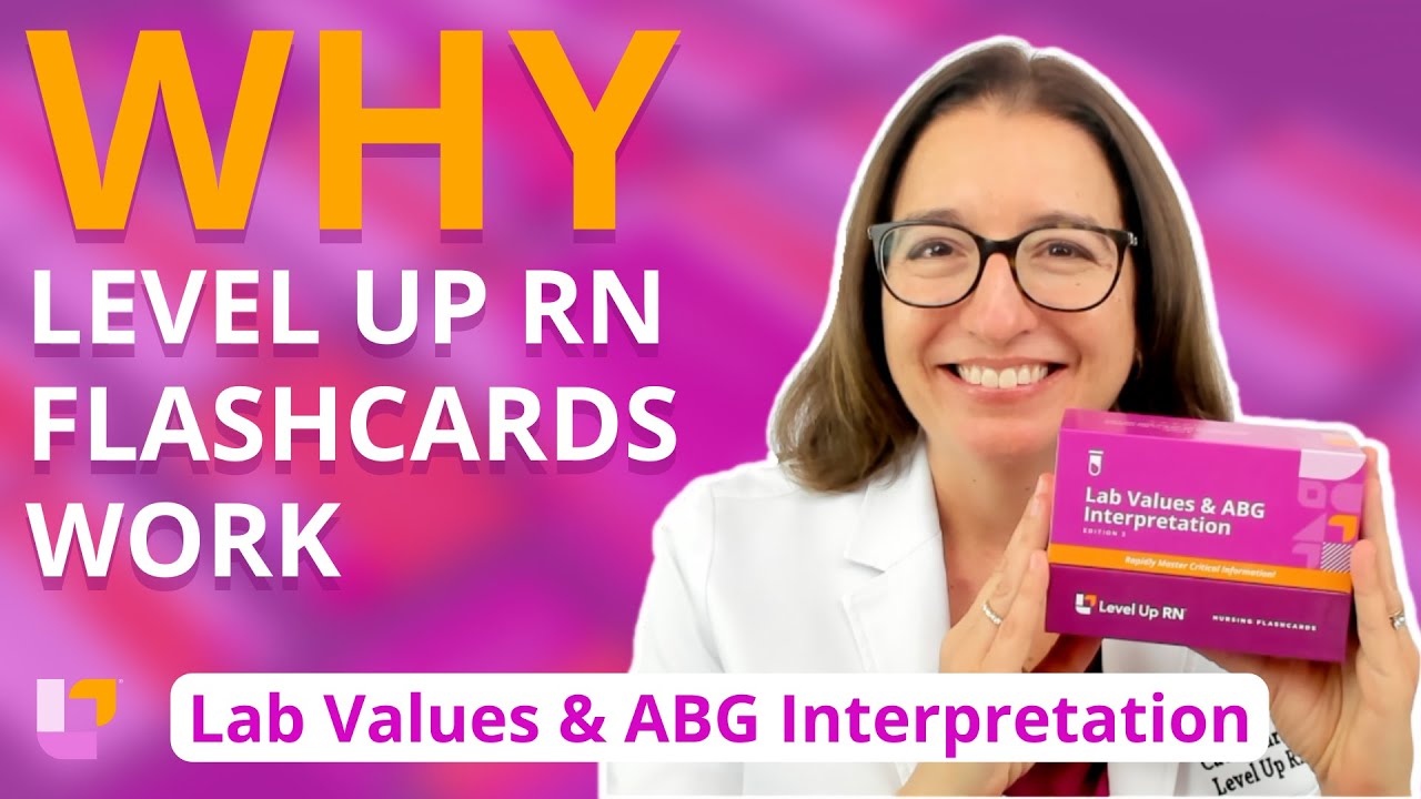 Lab Values and ABG Interpretation Flashcards: Why get Level Up RN ...
