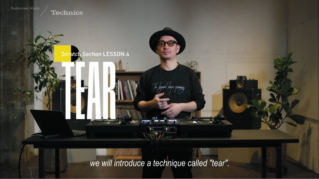 [테크닉스 Technics] Scratch Techniques | lesson 4: Tear - YouTube