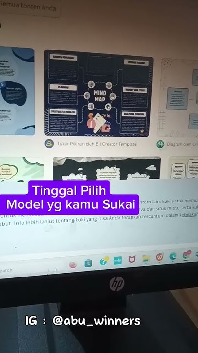 Cara Membuat Mind Mapping dari Canva - YouTube