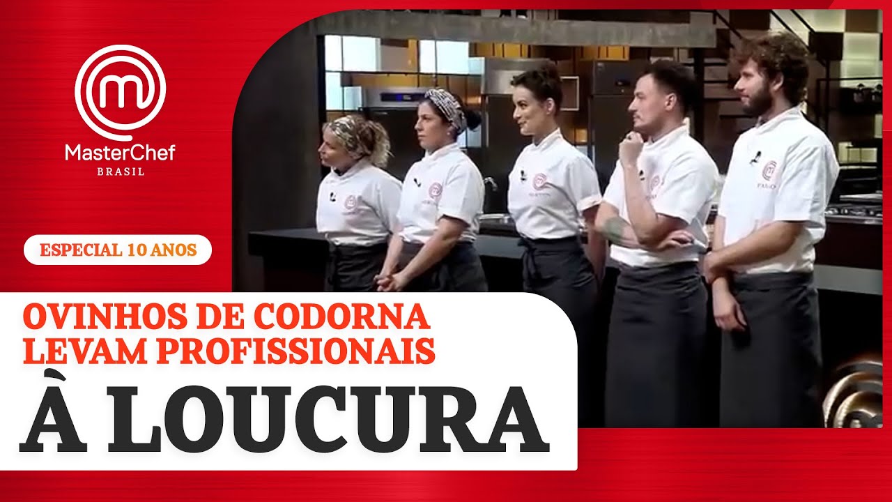 Culpa dos OVOS DE CODORNA! | Especial de 10 anos | BAÚ MASTERCHEF - YouTube